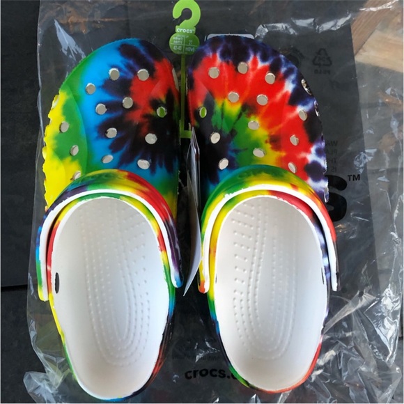 CROCS | Shoes | Crocs Classic Tie Dye Clogs | Poshmark